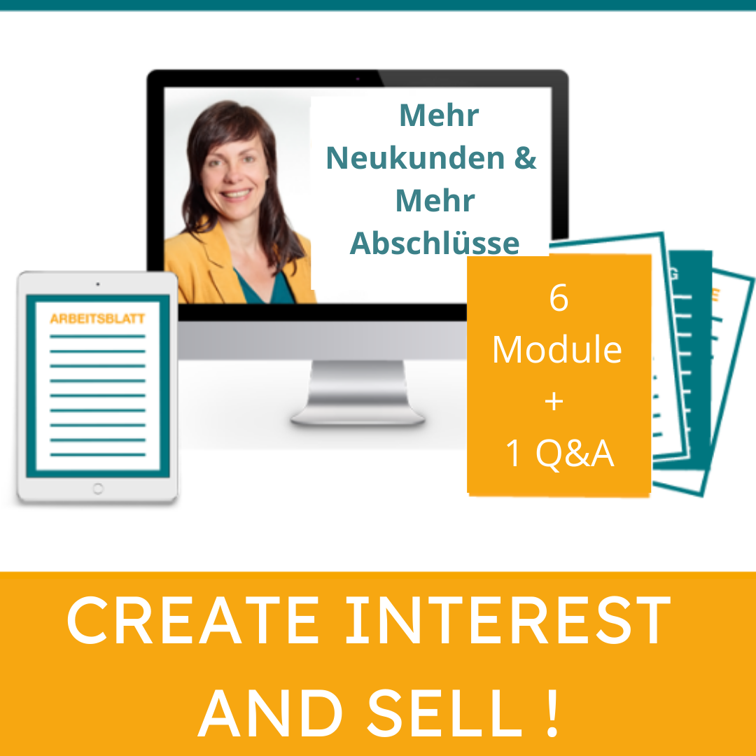 Create Interest and Sell der direkte Weg zum Kunden - Christina Bodendieck