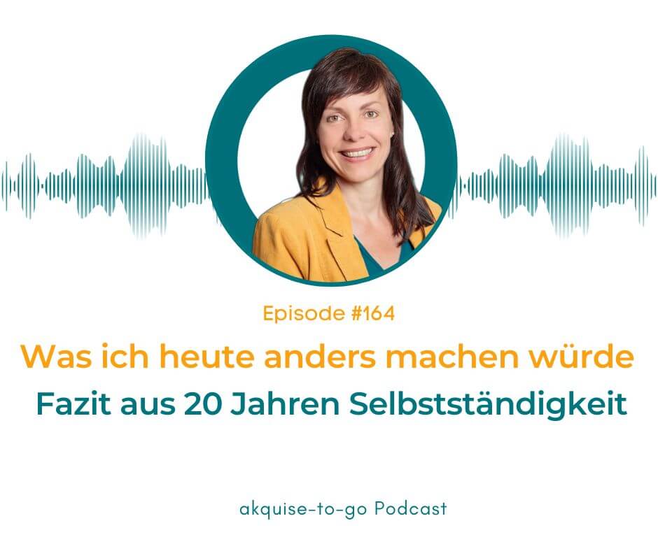 Was ich heute anders machen würde Fazit aus 20 Jahren als Unternehmerin ...